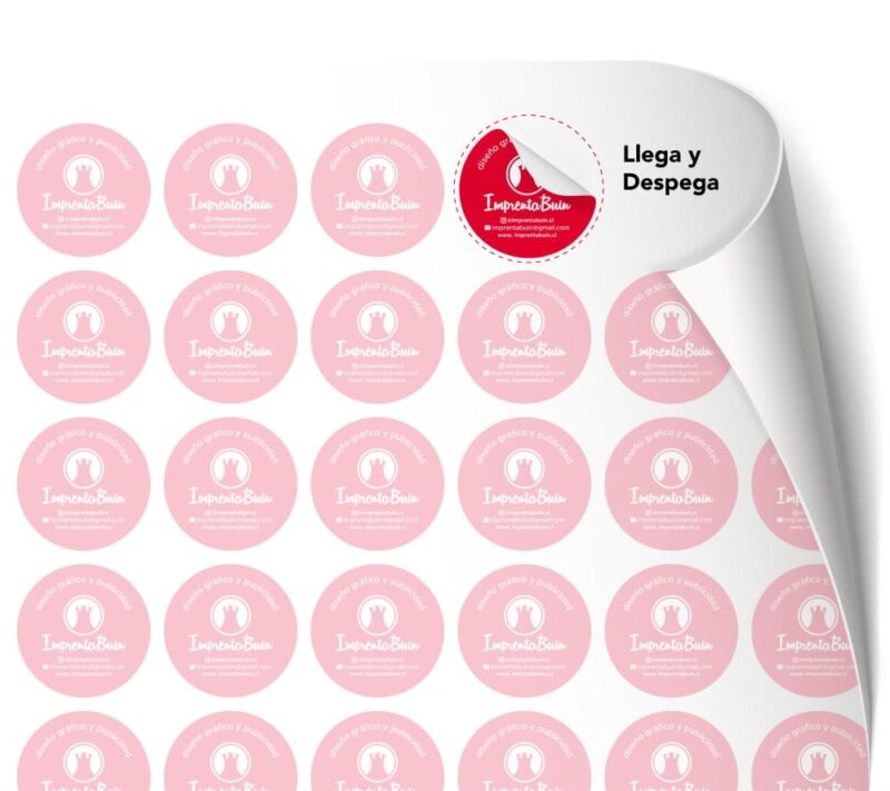 Stickers 6×6 cm (230 unid.) – Servicios Profesionales de Impresión ...
