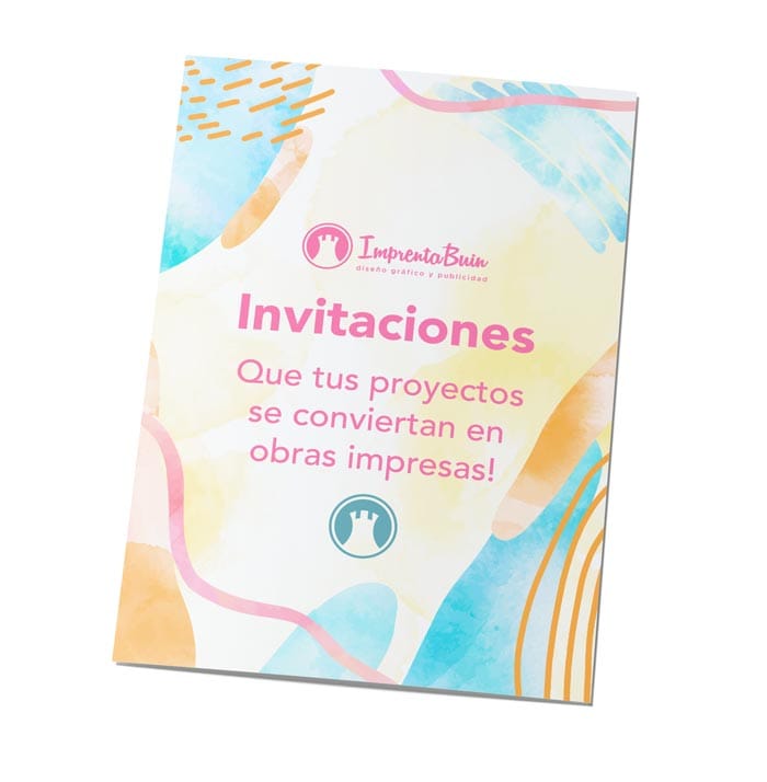 Invitaciones Personalizadas - Imprenta Buin - Impresión láser color e ...