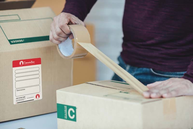 Stickers de Envíos Personalizados | Imprenta Buin