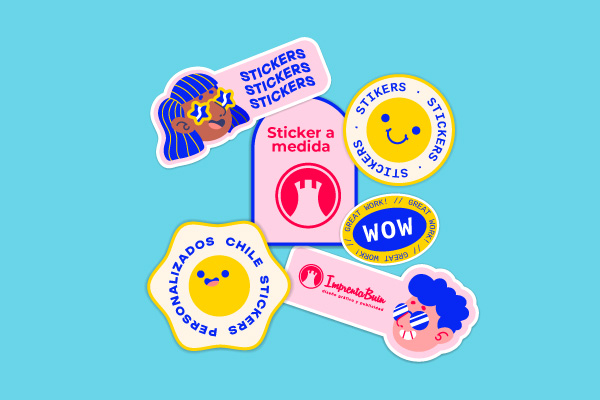 Stickers con Formas Personalizadas | Imprenta Buin